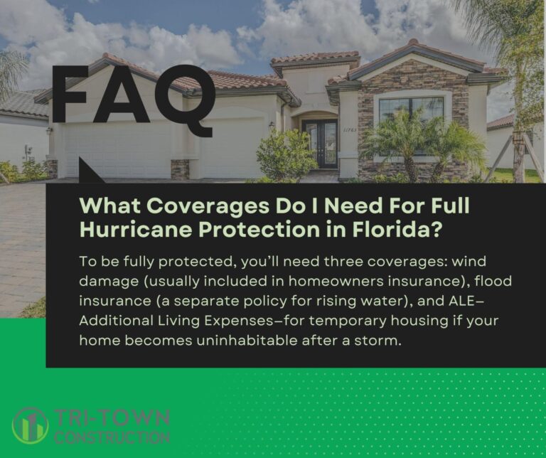 Florida Hurricane Insurance: What’s Covered & What’s Not