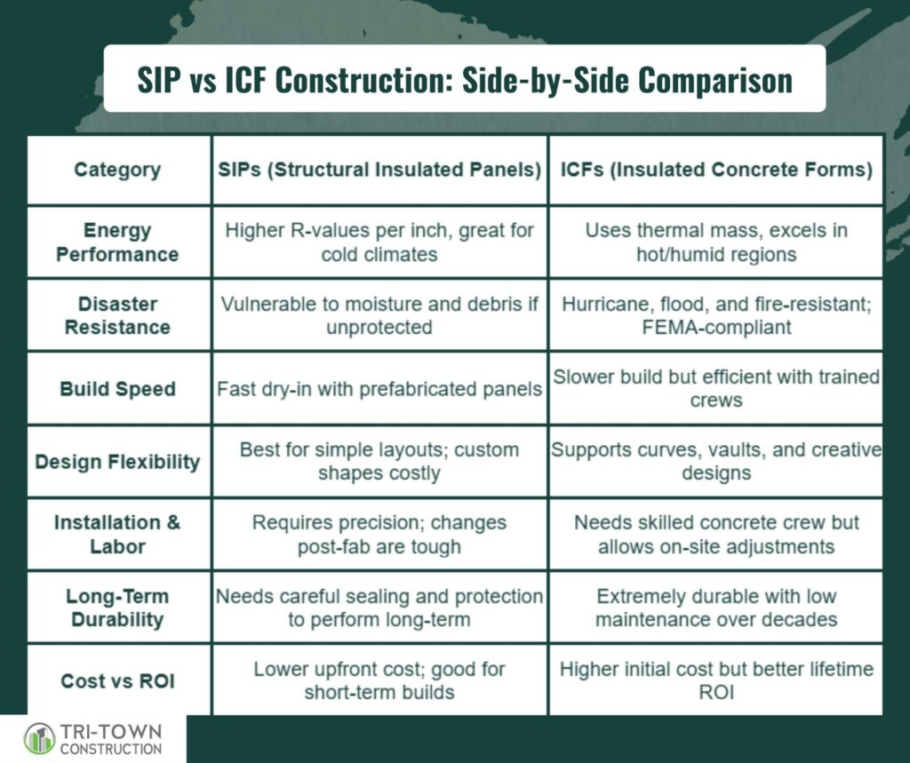ICF vs SIP: Choosing the Right System for Your Build